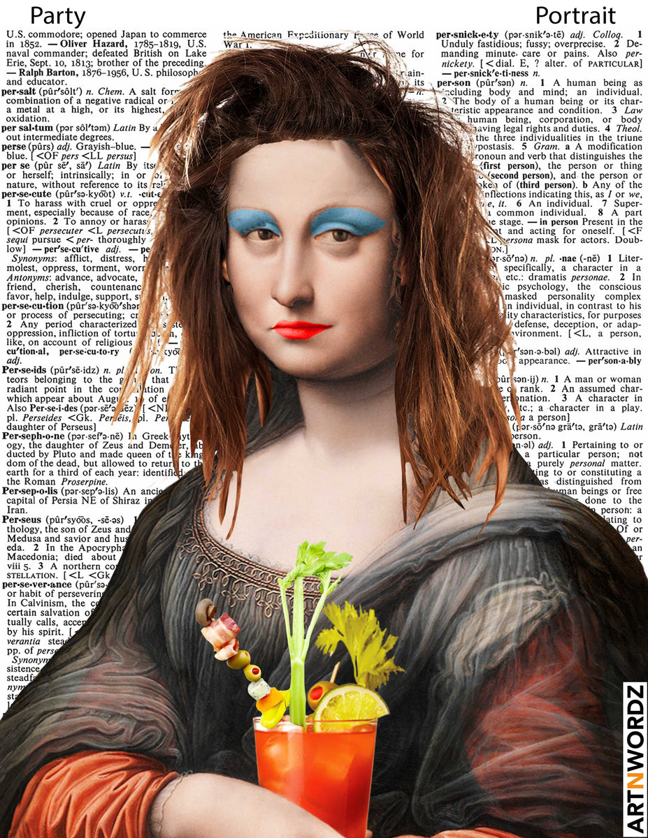 MORNING LISA STICKER – ARTNWORDZ