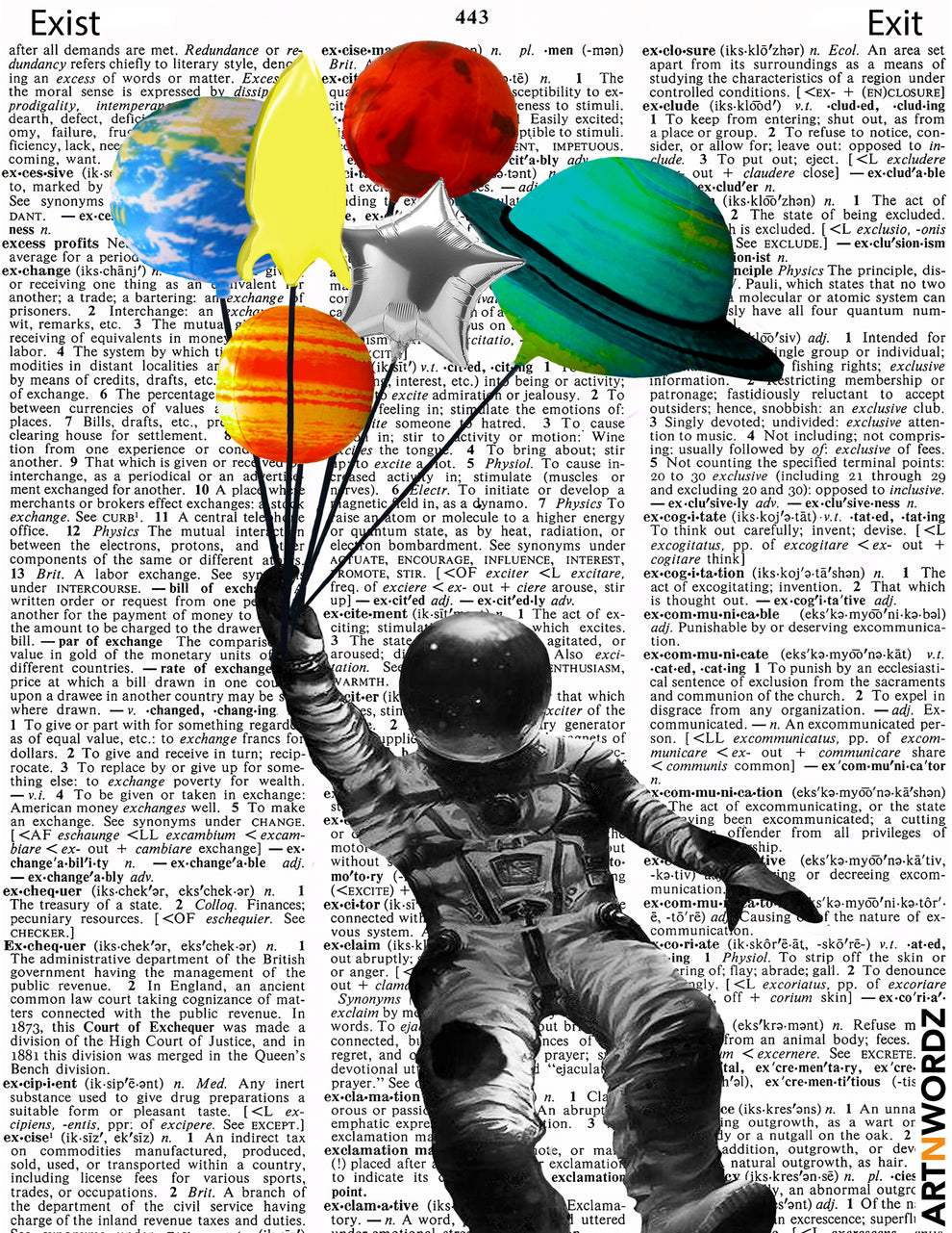 MAJOR TOM STICKER – ARTNWORDZ